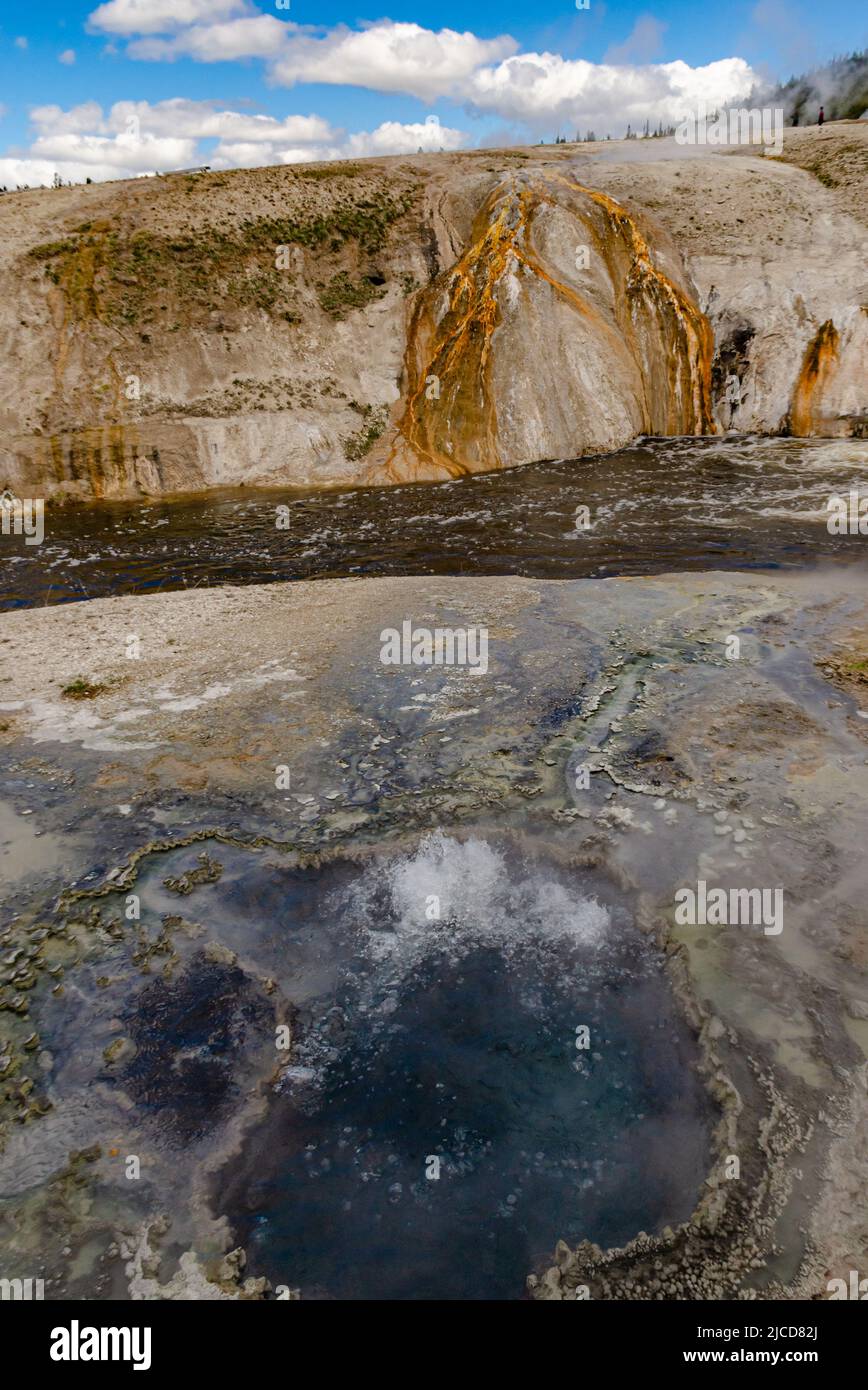 Boiling water bubbler geyser hi-res stock photography and images - Alamy