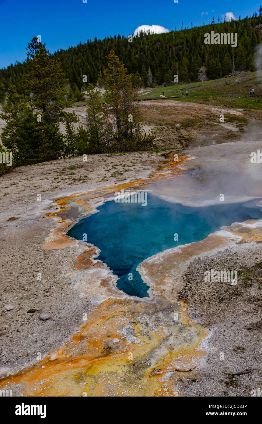 Boiling water bubbler geyser hi-res stock photography and images - Alamy