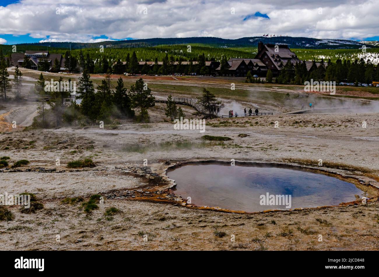 Boiling water bubbler geyser hi-res stock photography and images - Alamy