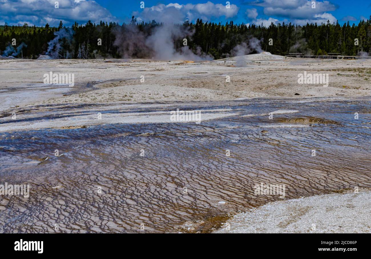 Boiling water bubbler geyser hi-res stock photography and images - Alamy