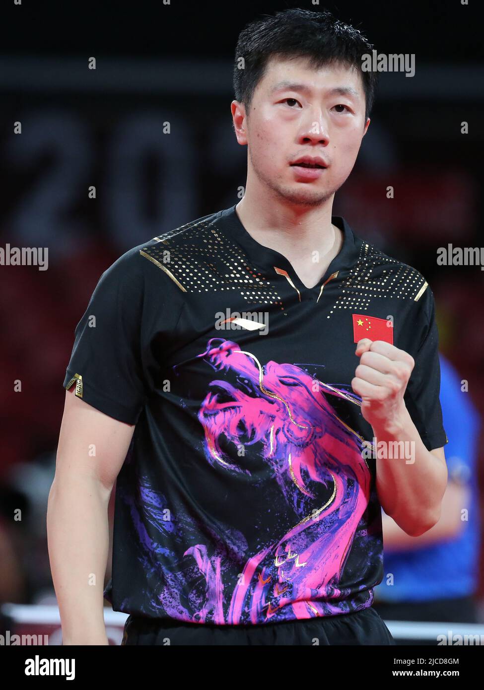 JULY 30th, 2021 - TOKYO, JAPAN: Ma Long of China wins the Gold Medal in ...