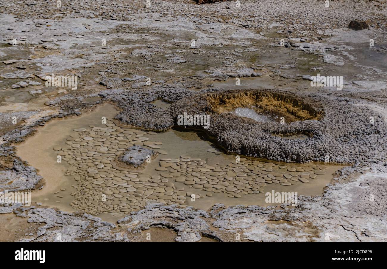 Boiling water bubbler geyser hi-res stock photography and images - Alamy
