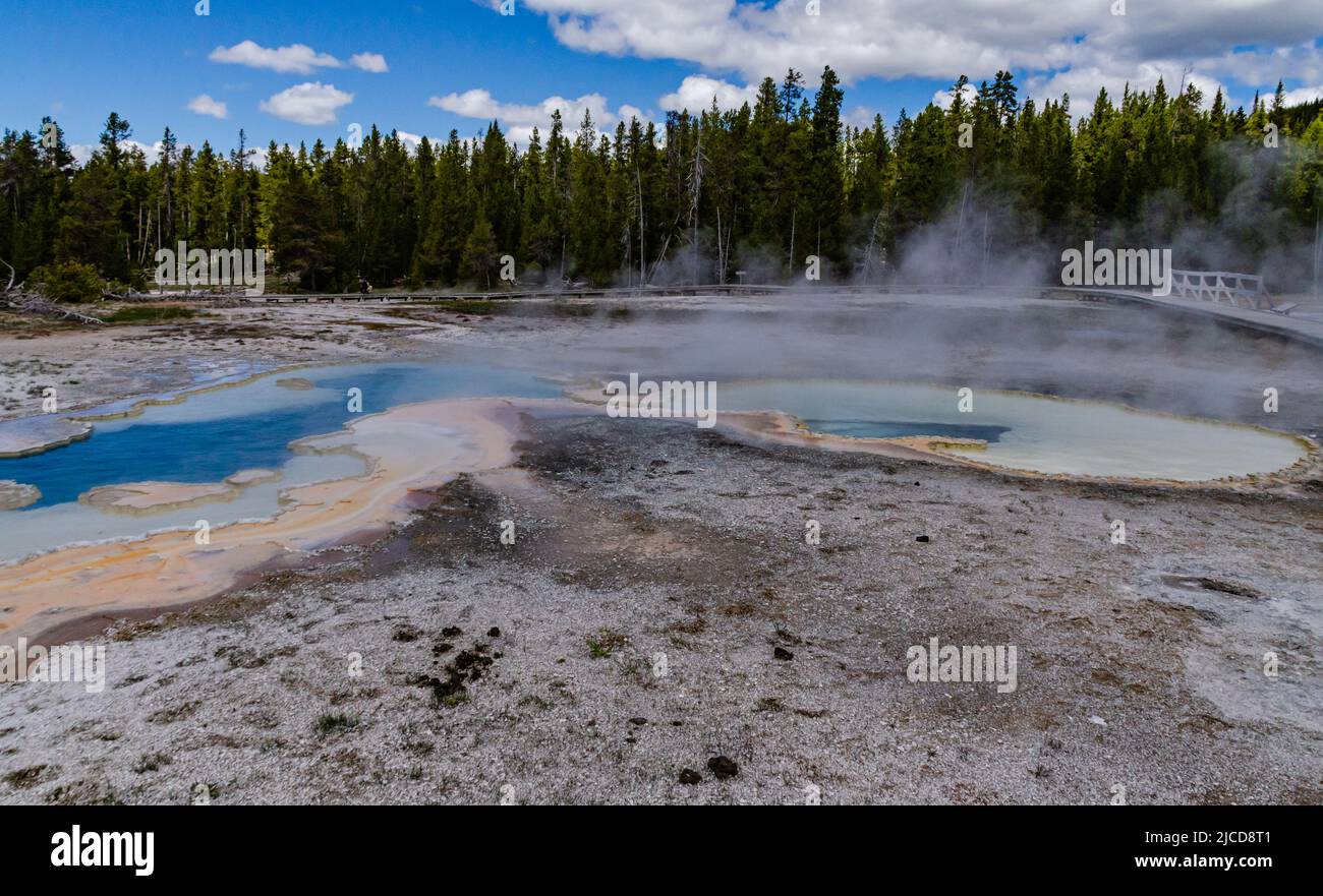 Boiling water bubbler geyser hi-res stock photography and images - Alamy