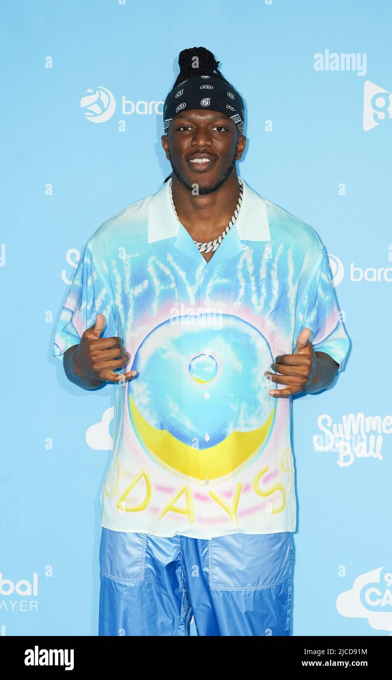 KSI backstage during Capital's Summertime Ball with Barclaycard, at ...