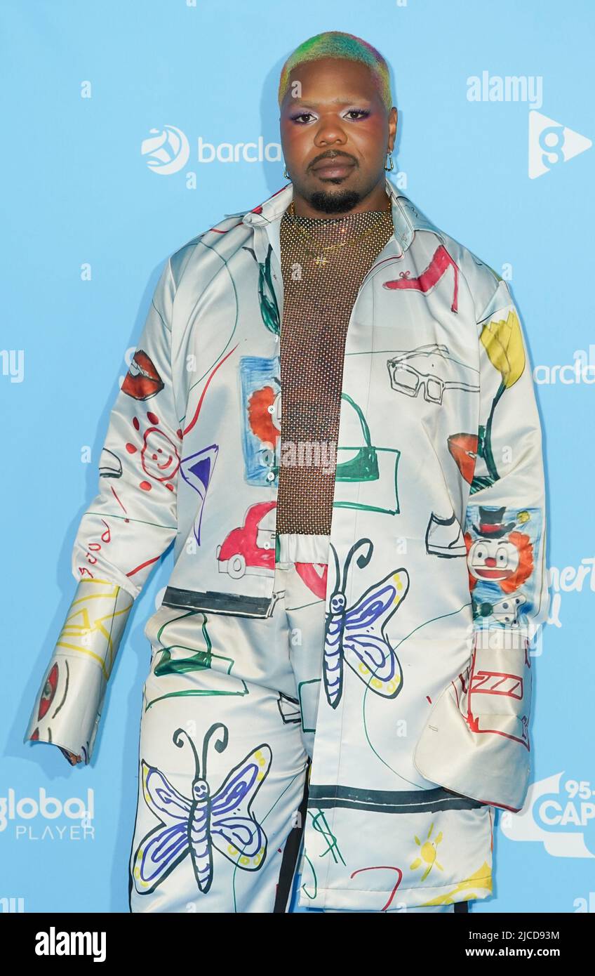 MNEK backstage during Capital's Summertime Ball with Barclaycard, at ...