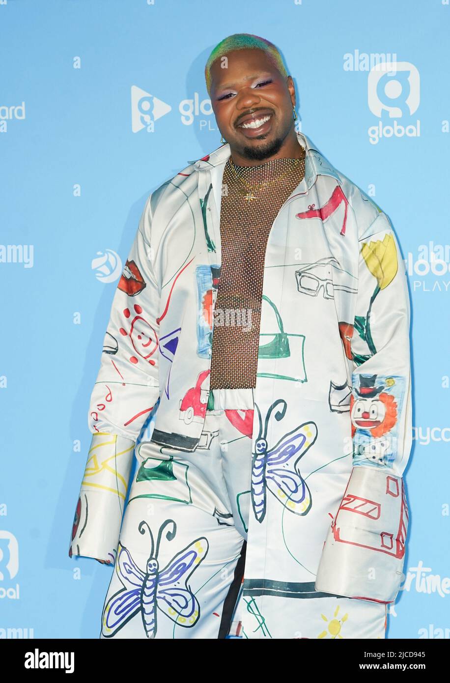 MNEK backstage during Capital's Summertime Ball with Barclaycard, at ...
