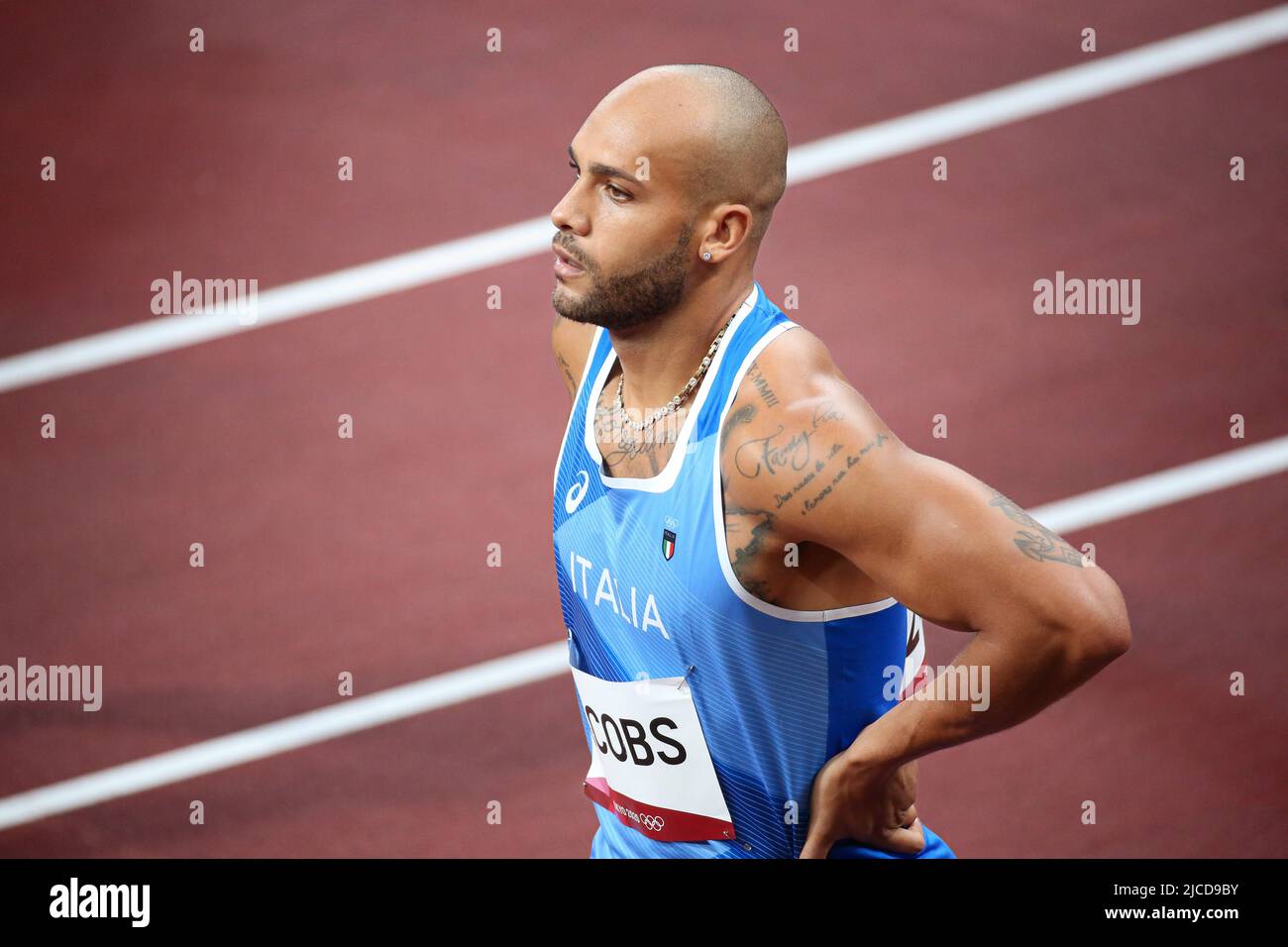 JULY 31st, 2021 - TOKYO, JAPAN: Lamont Marcell Jacobs of Italy wins ...