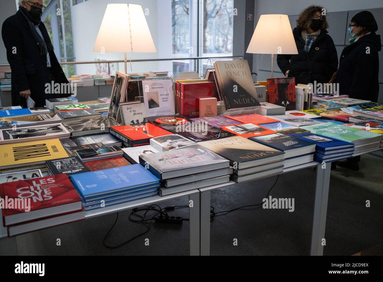 Book store. Daily life. Buildings and architecture of Paris. France ...