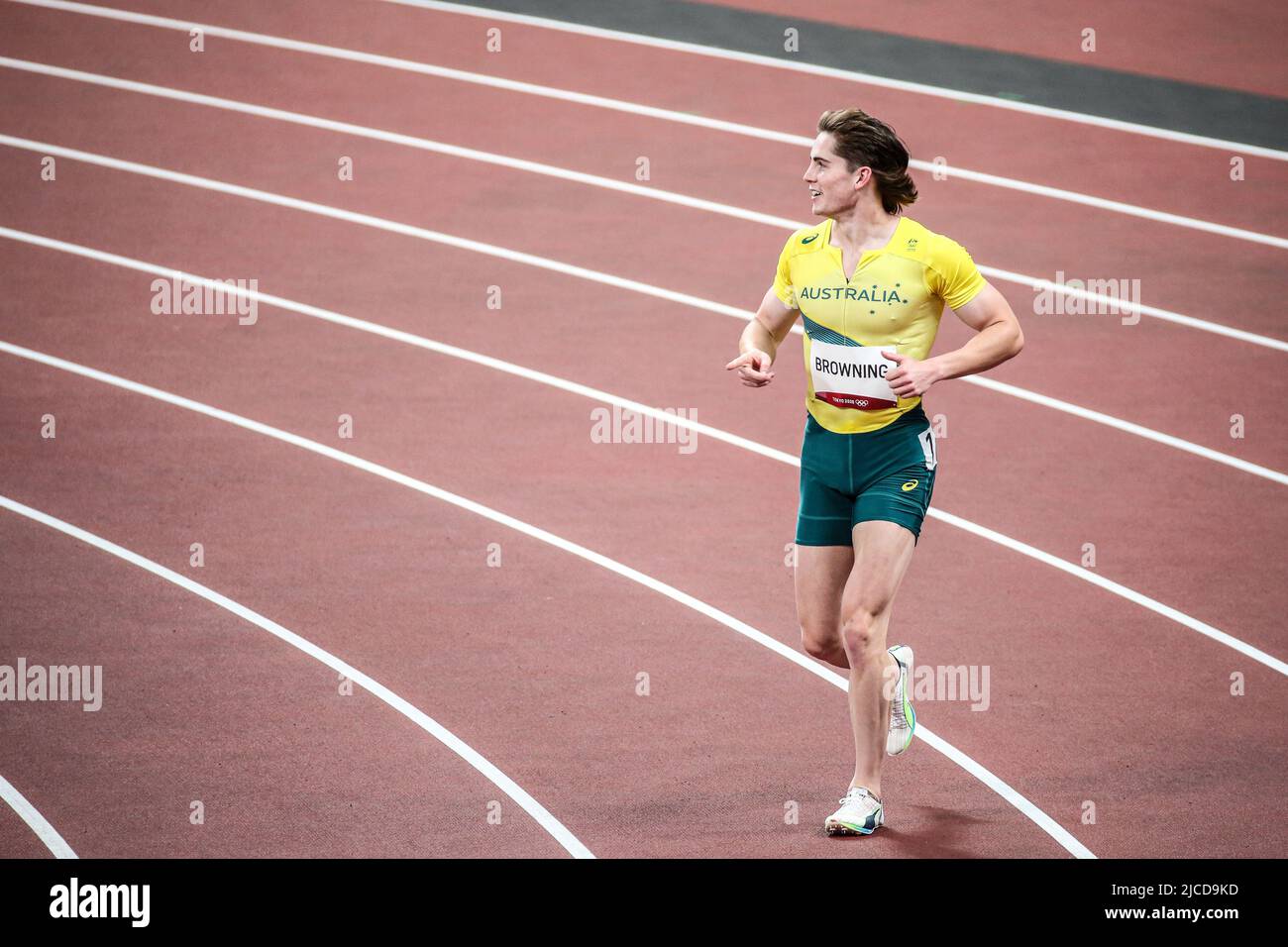 JULY 31st, 2021 - TOKYO, JAPAN: Rohan Browning of Australia wins Heat 7 ...