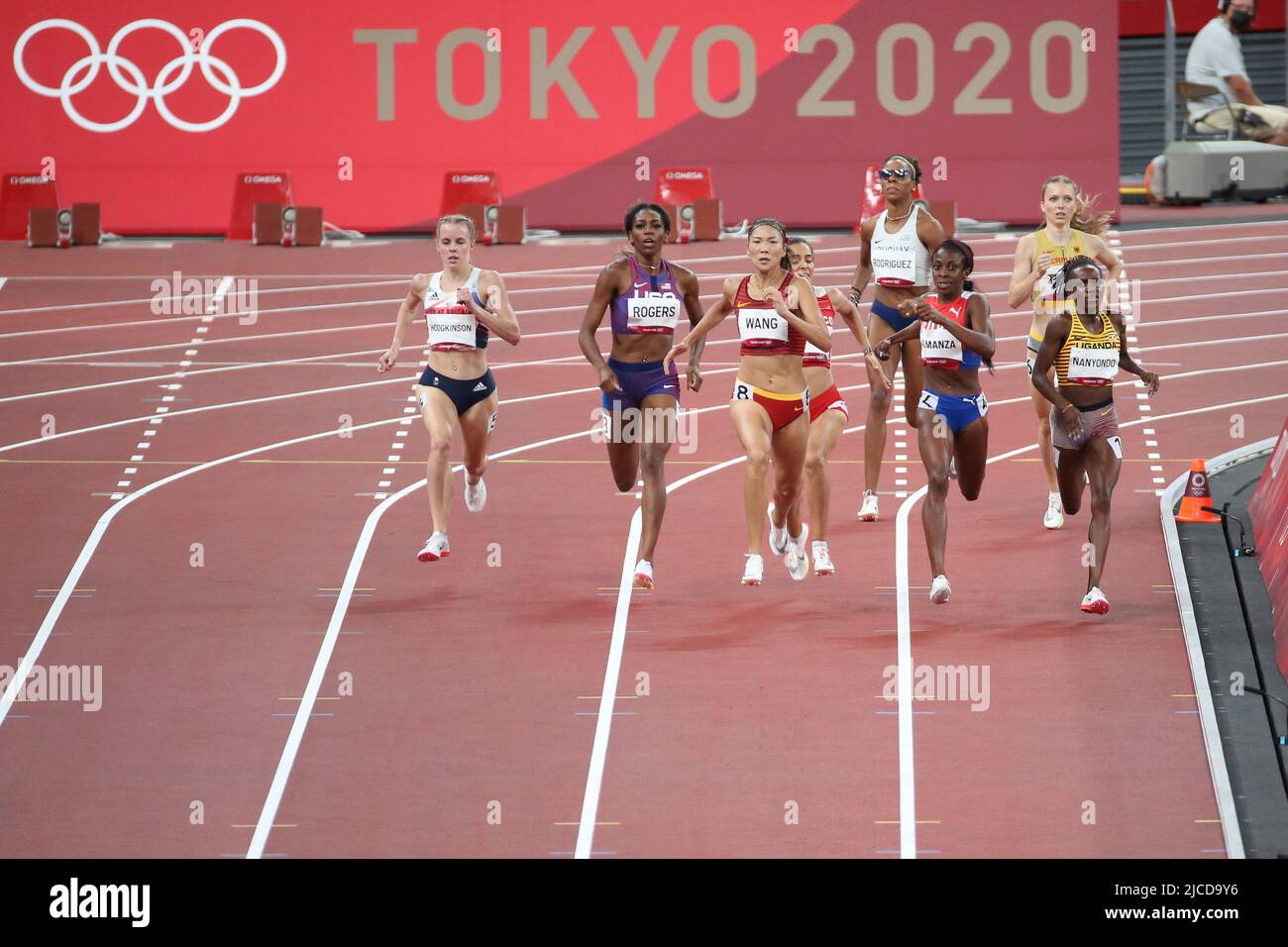 JULY 31st, 2021 - TOKYO, JAPAN: Keely Hodgkinson of Great Britain in ...