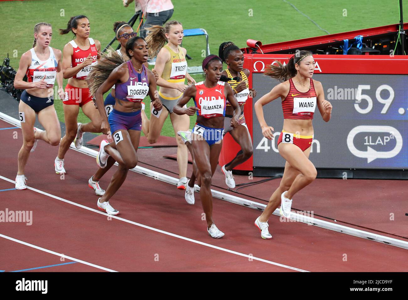 JULY 31st, 2021 - TOKYO, JAPAN: Chunyu Wang of China in action during ...