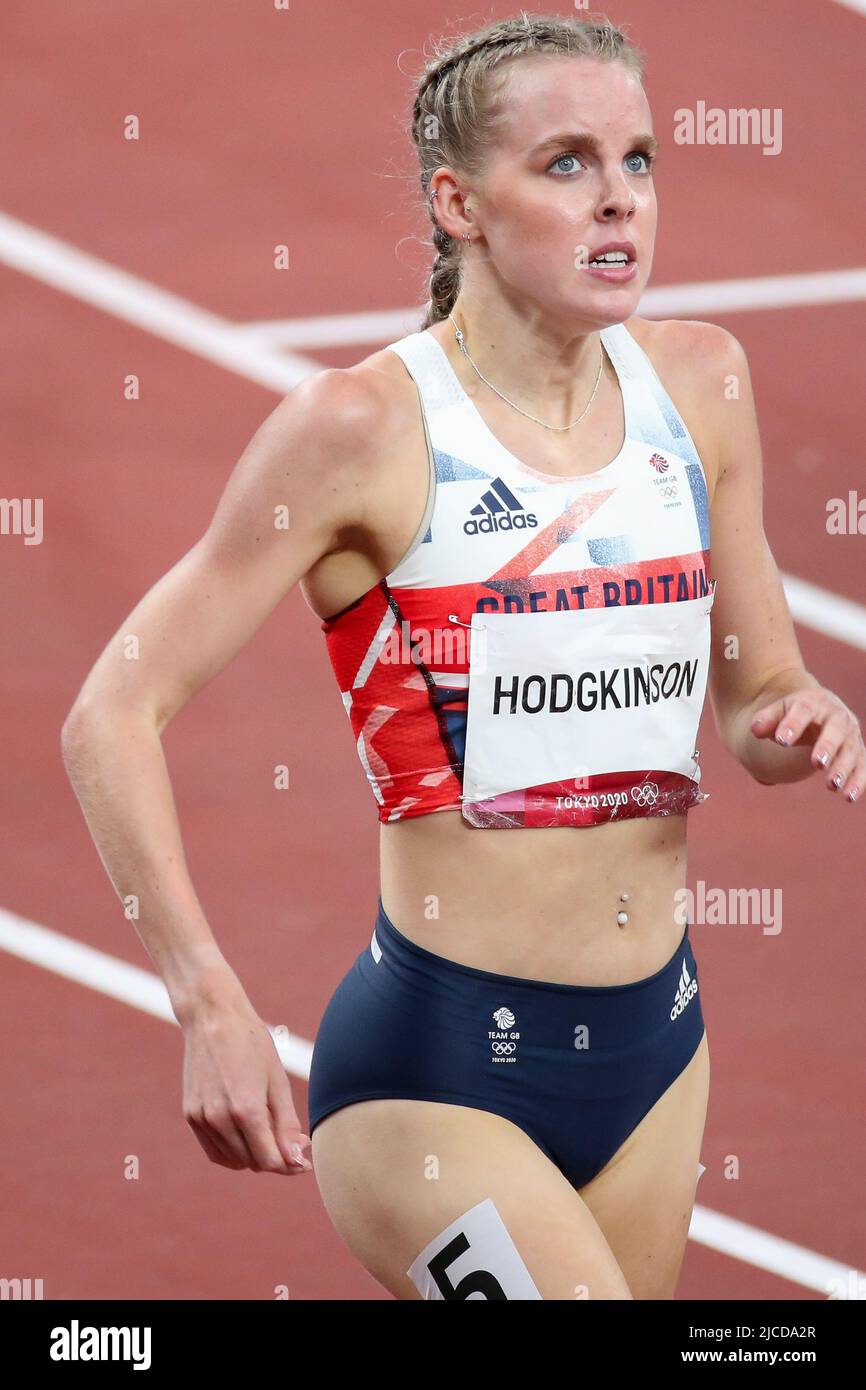 JULY 31st, 2021 - TOKYO, JAPAN: Keely Hodgkinson of Great Britain in ...
