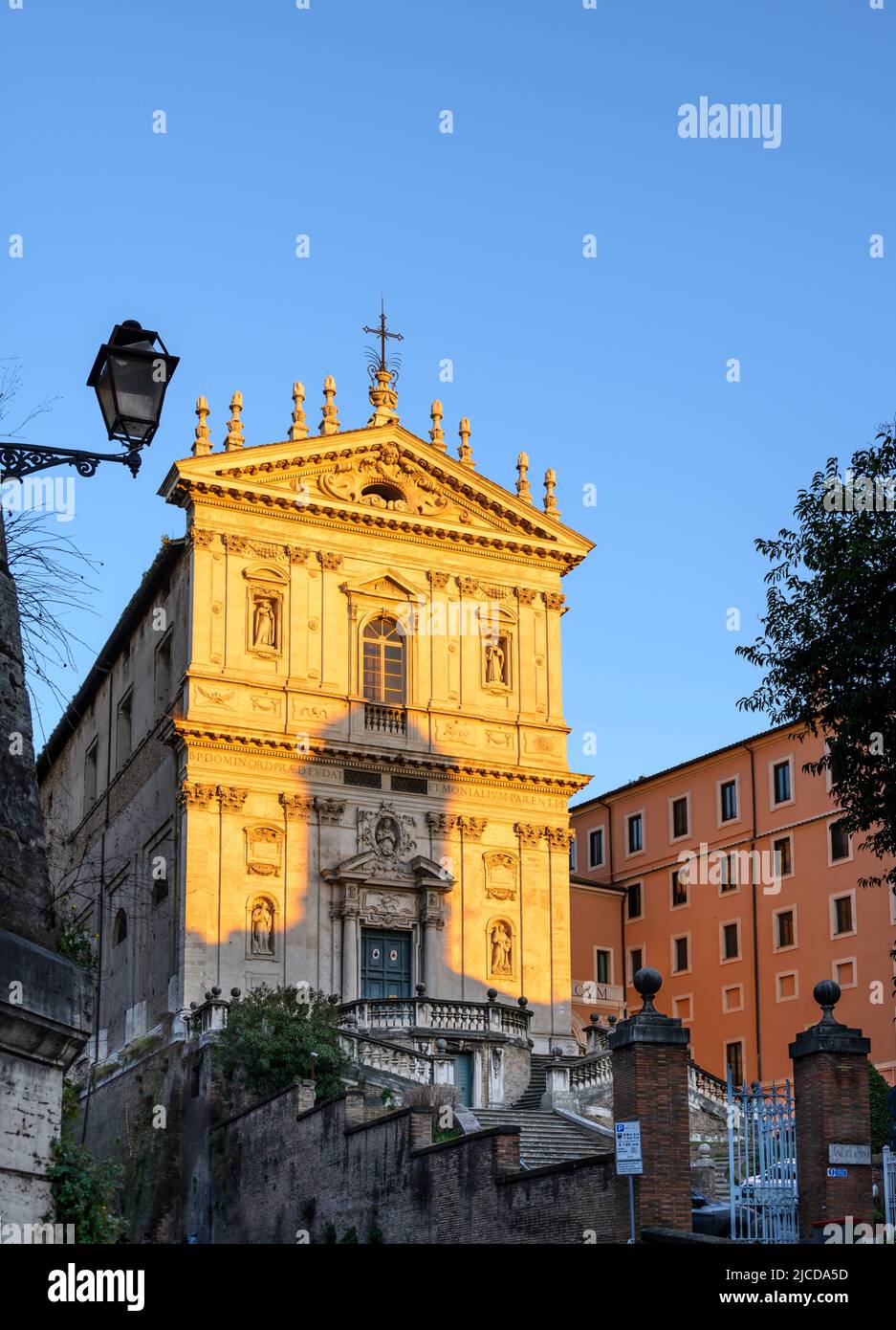 The 17th cen. baroque, Church of Santi Domenico e Sisto on Largo ...