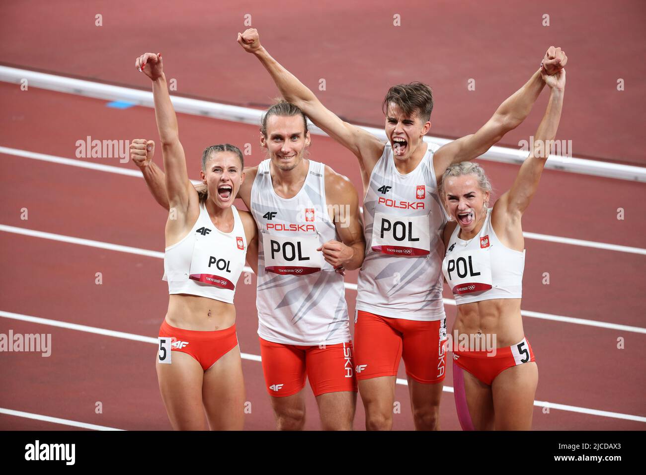 JULY 31st, 2021 - TOKYO, JAPAN: Karol Zelewski, Natalia Kaczmarek ...