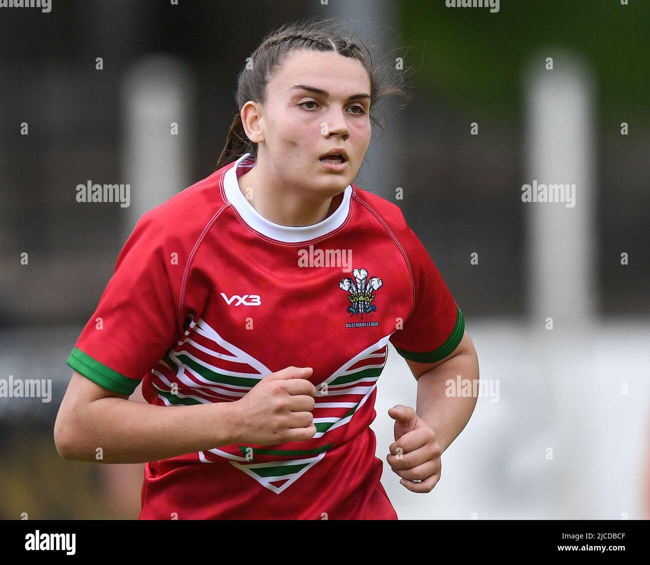 Bryonie King of Wales RL, during the game Stock Photo - Alamy