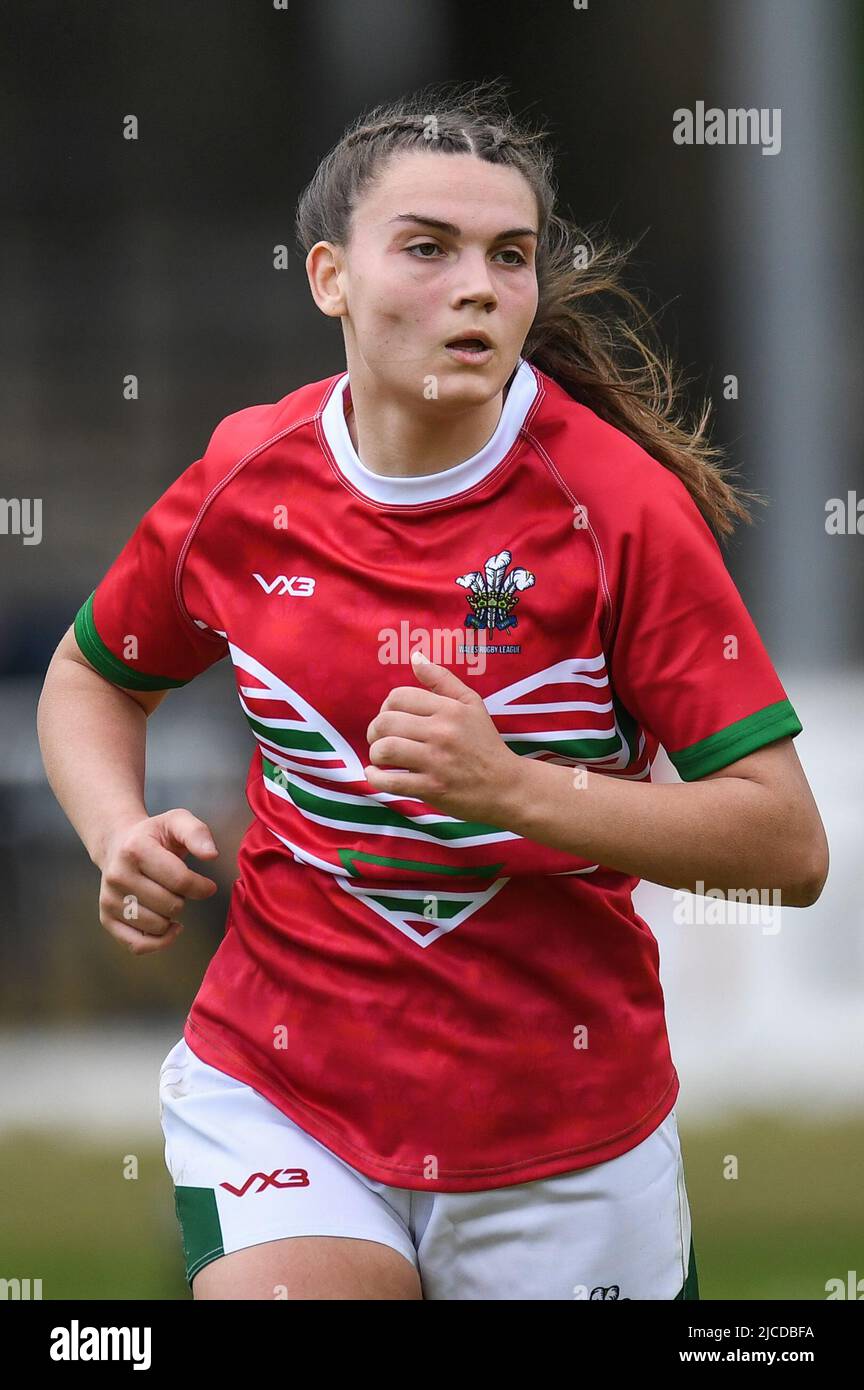 Bryonie King of Wales RL, during the game Stock Photo - Alamy