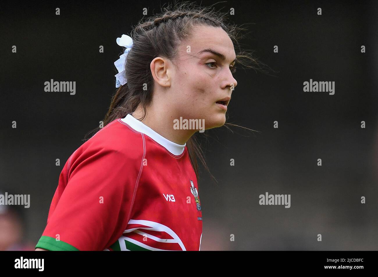 Bryonie King of Wales RL, during the game Stock Photo - Alamy