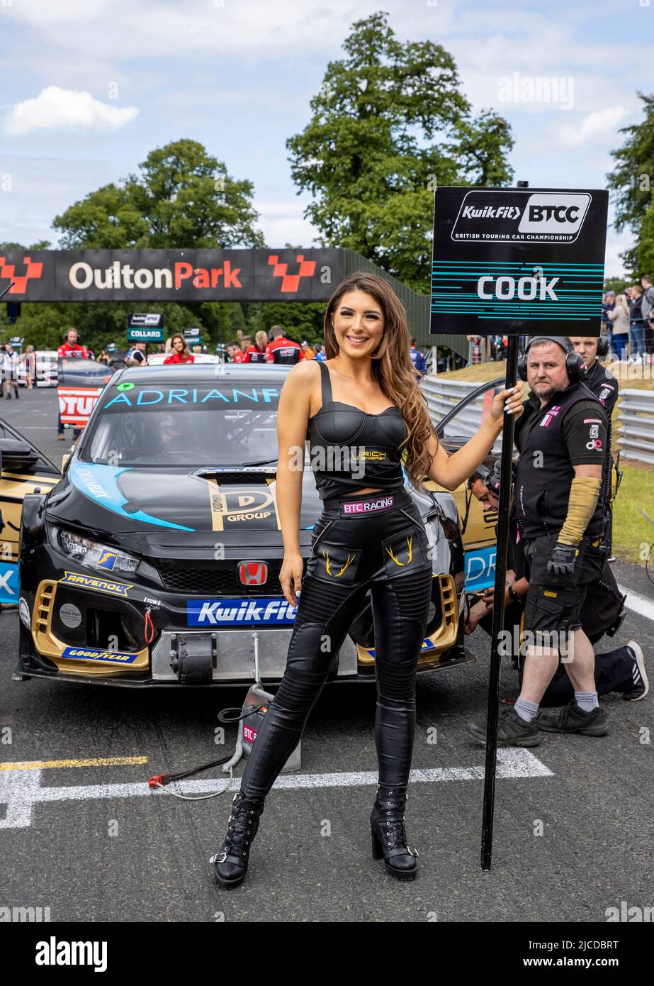 12th June 2022; Oulton Park, Little Budworth, Cheshire, England; Kwik Fit British Touring Car ...