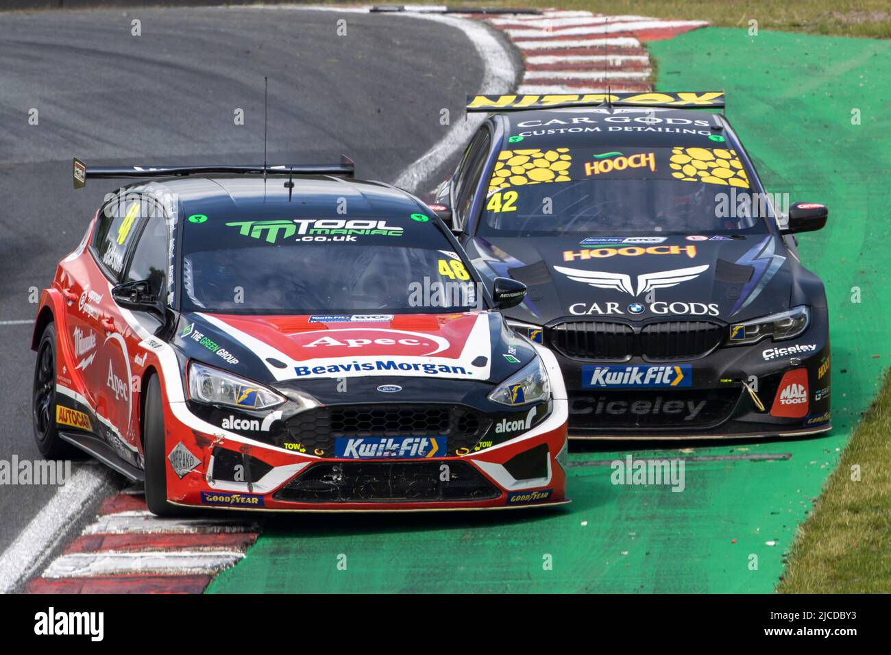 12th June 2022; Oulton Park, Little Budworth, Cheshire, England; Kwik ...