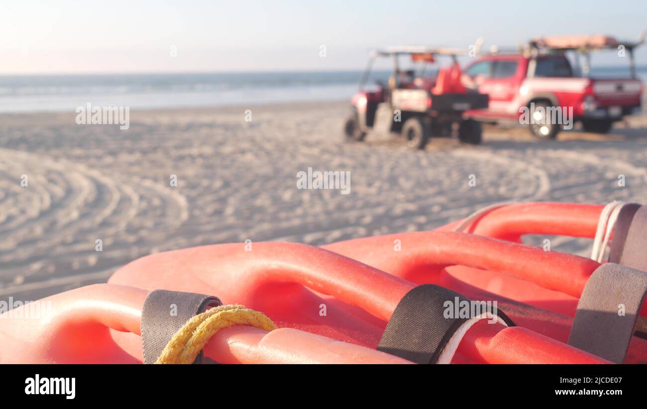 Lifeguard car santa monica hi-res stock photography and images - Alamy
