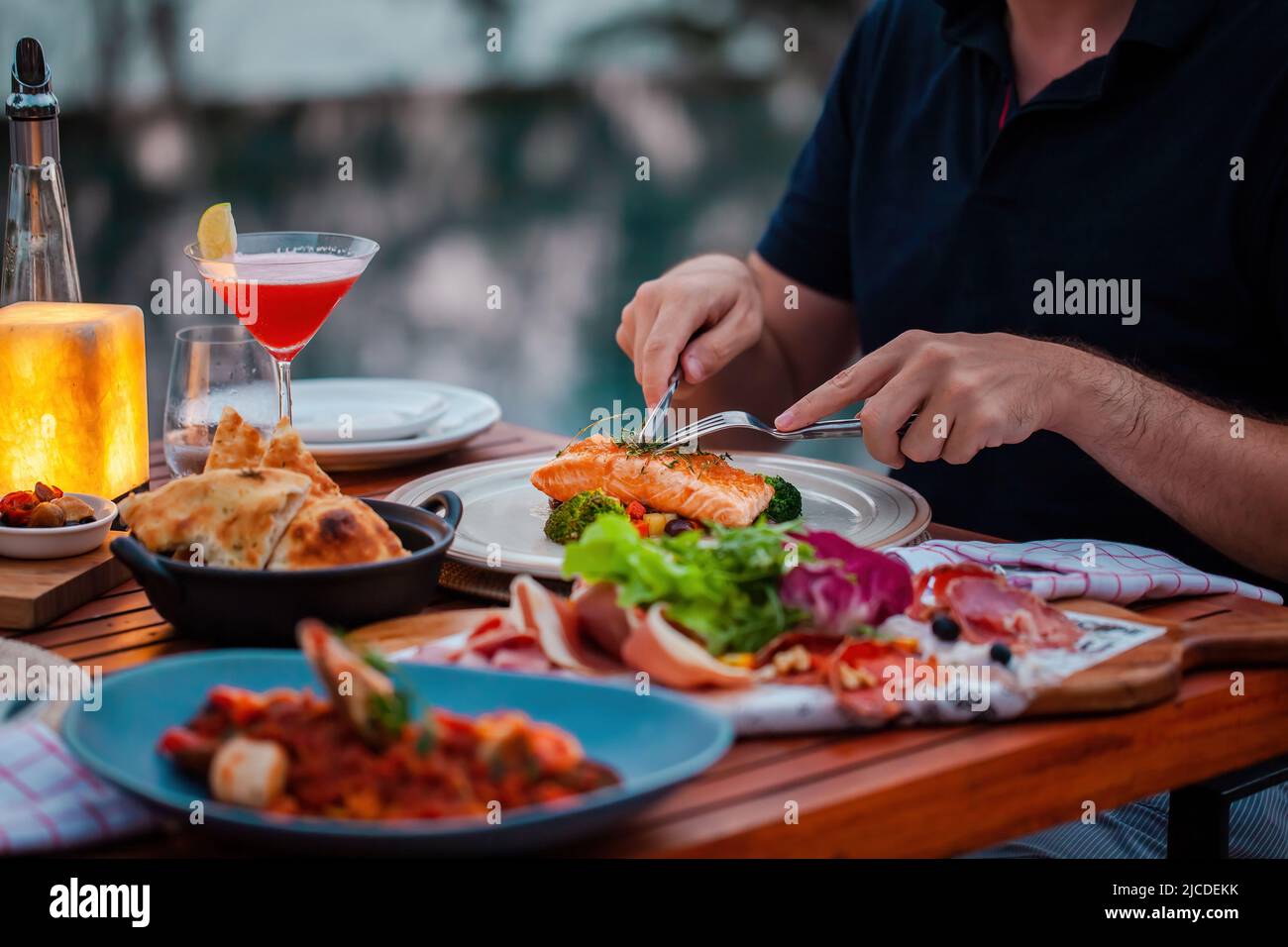 Luxury dinner hi-res stock photography and images - Alamy