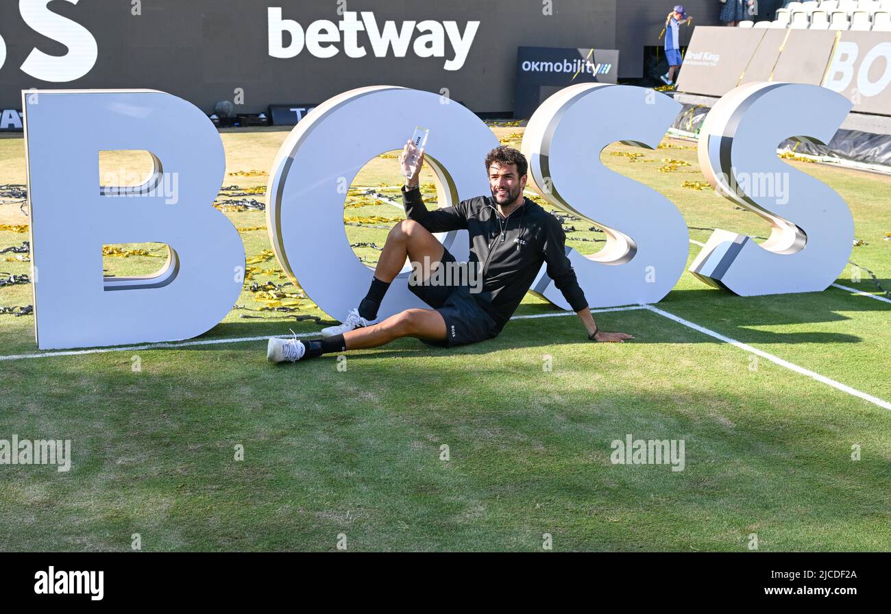 Matteo berrettini stuttgart trophy hi-res stock photography and images ...