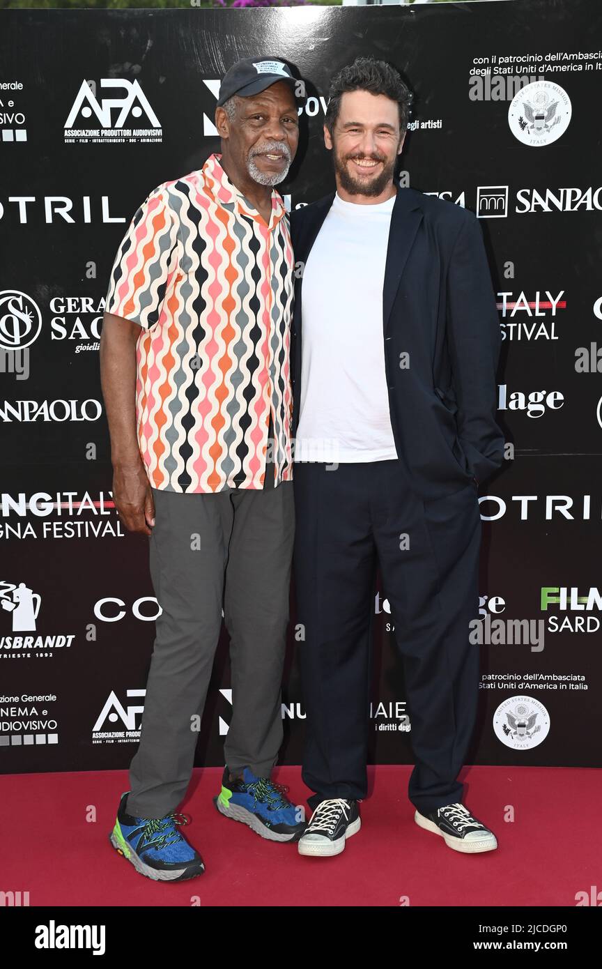 Cagliari Italy 11th June 2022, Danny Glover , James Franco 5th Edition ...