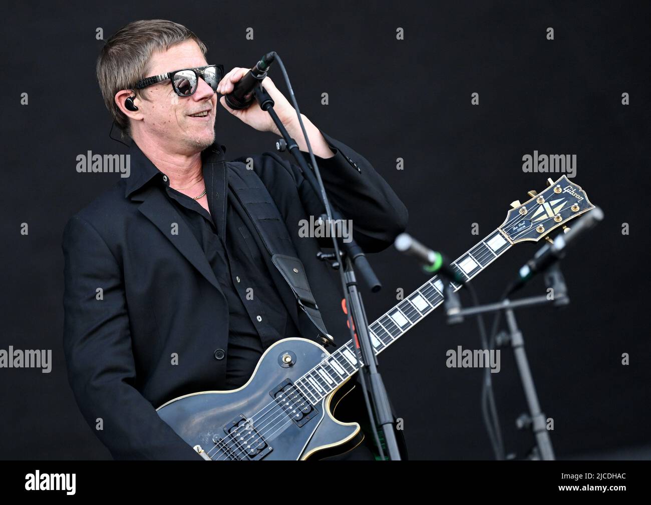 Berlin, Germany. 12th June, 2022. Singer Paul Banks of the US band ...