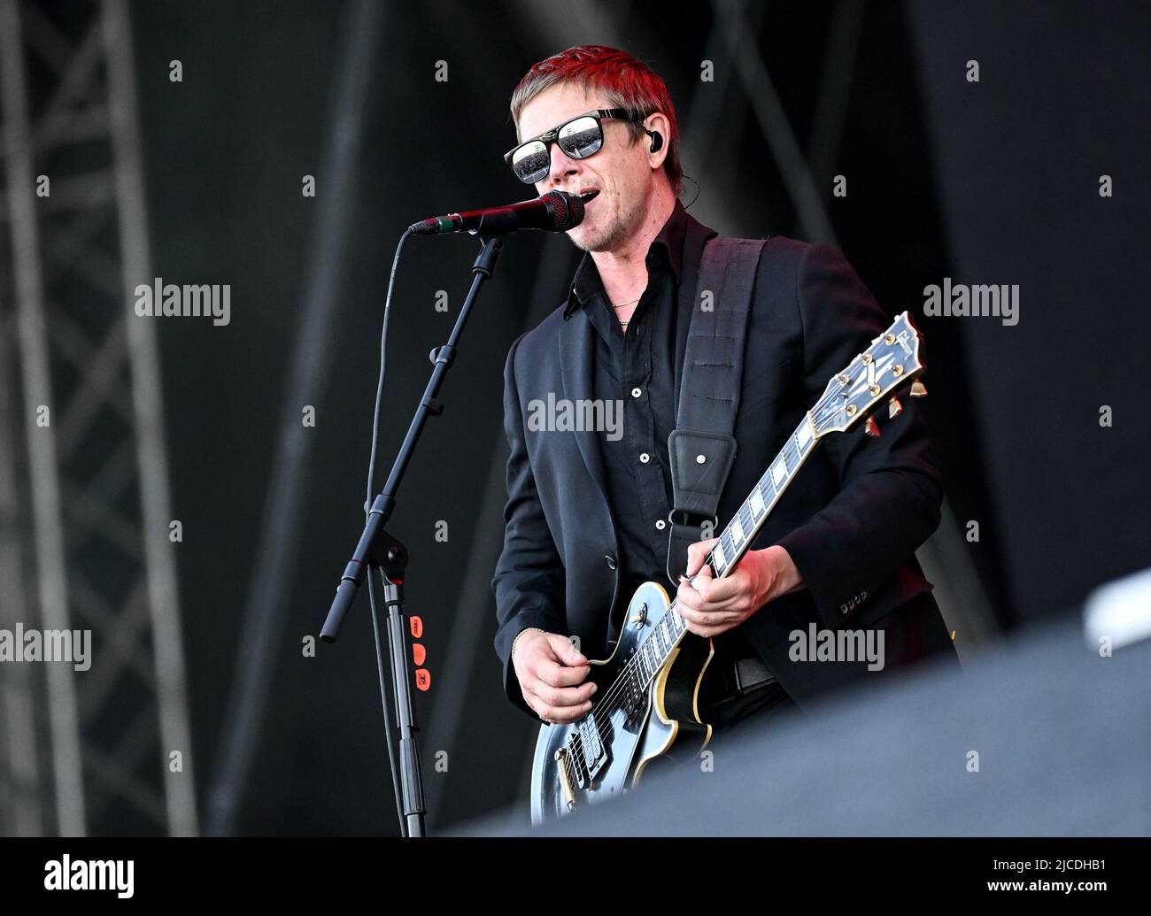 Berlin, Germany. 12th June, 2022. Singer Paul Banks of the US band ...