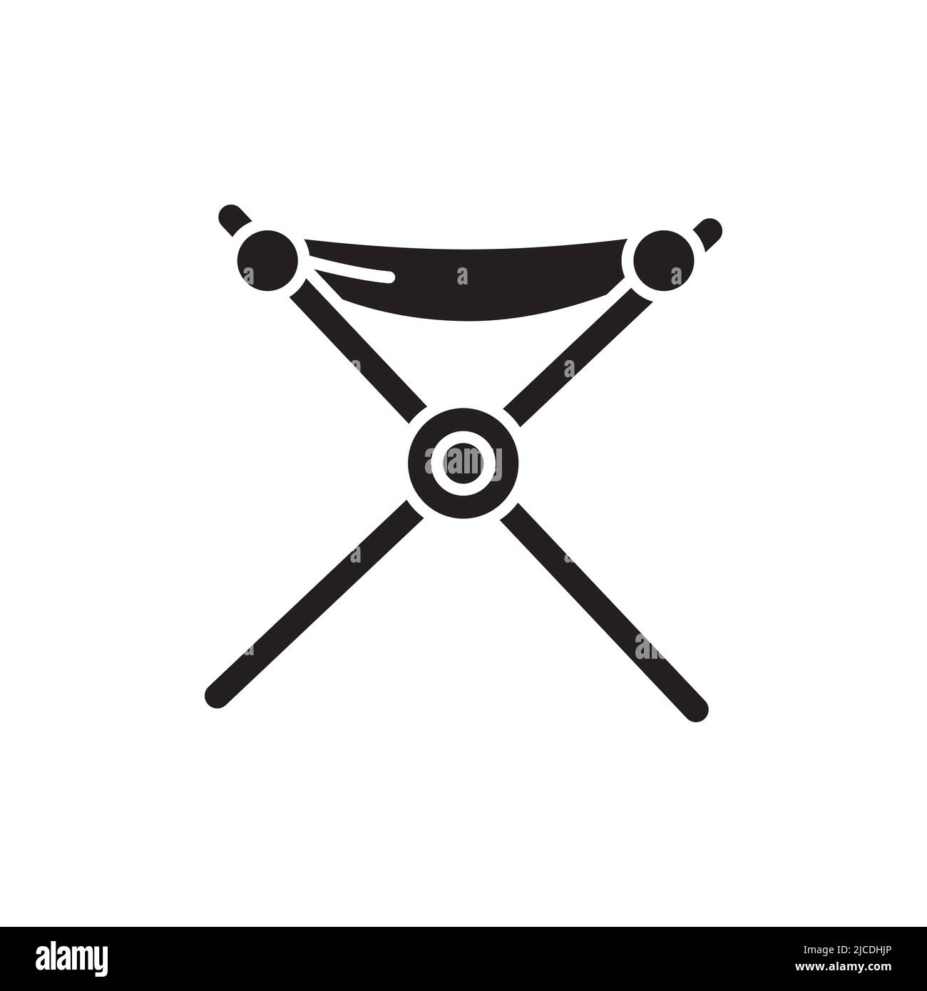 Hiking chair Stock Vector Images - Alamy