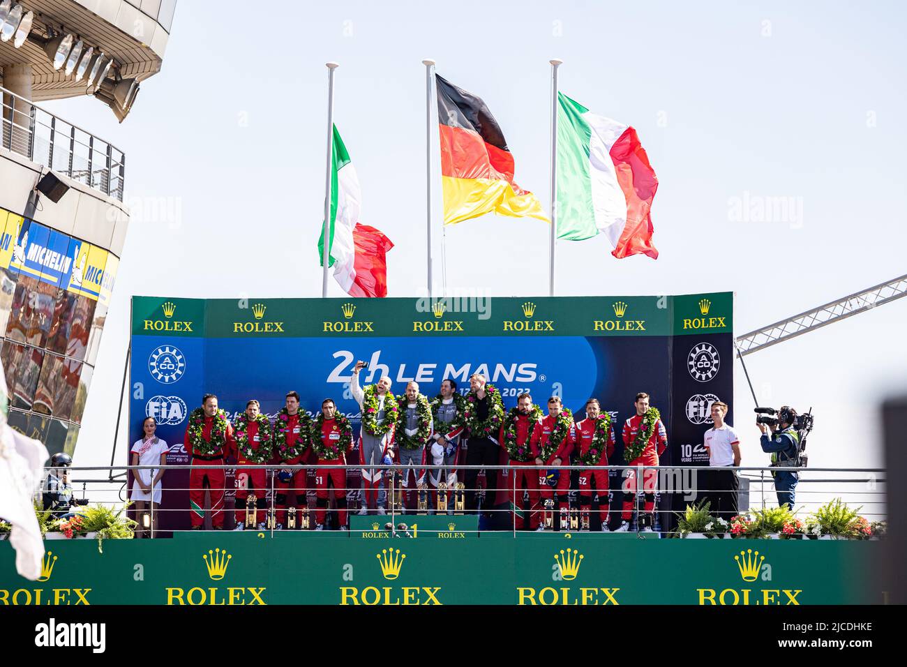 Le Mans, France. 12th June, 2022. 91 BRUNI Gianmaria (ita), LIETZ ...