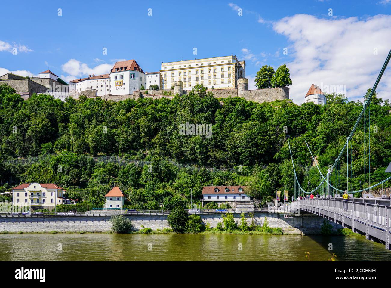 Castle complex veste oberhaus hi-res stock photography and images - Alamy