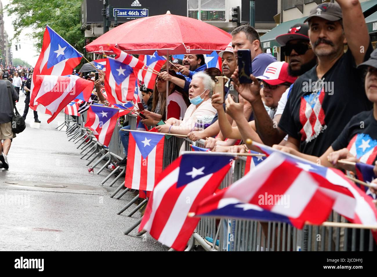 New York, United States, 12 June, 2022 The 2022 Puerto Rican Day Parade ...