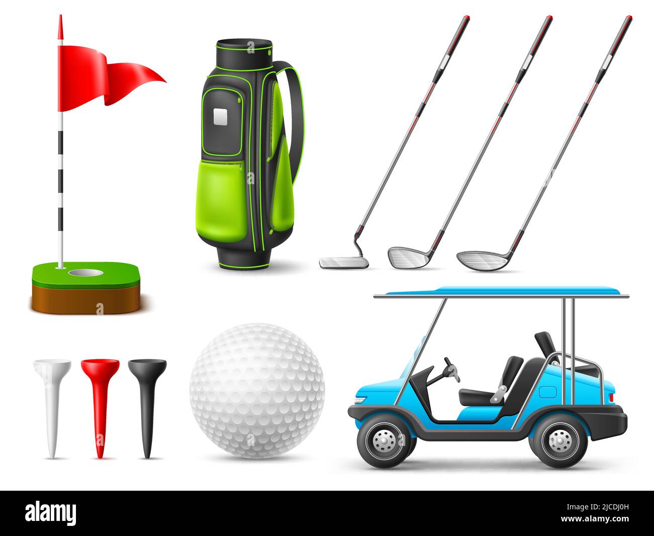 Recreational golf Stock Vector Images - Alamy