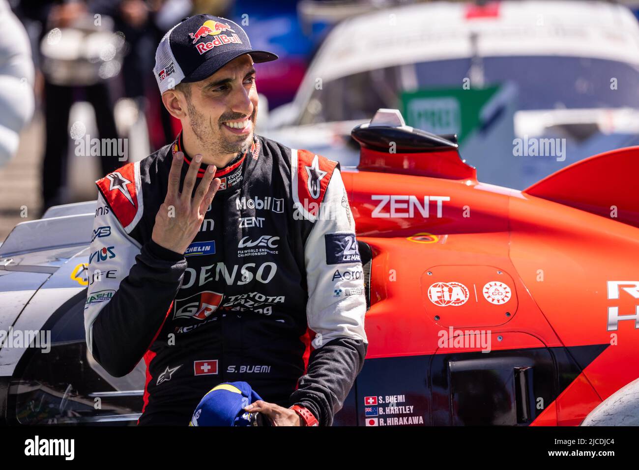 Le Mans, France. 12th June, 2022. BUEMI Sébastien (swi), Toyota Gazoo ...