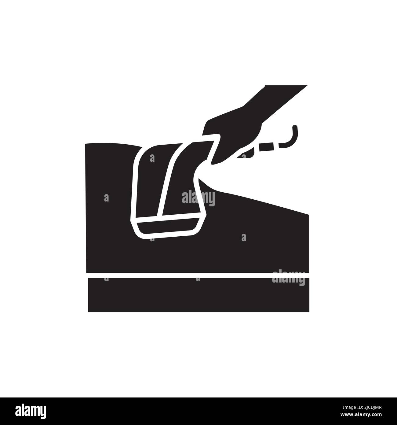 Vibration massage line color icon. Physiotherapy, acupuncture ...