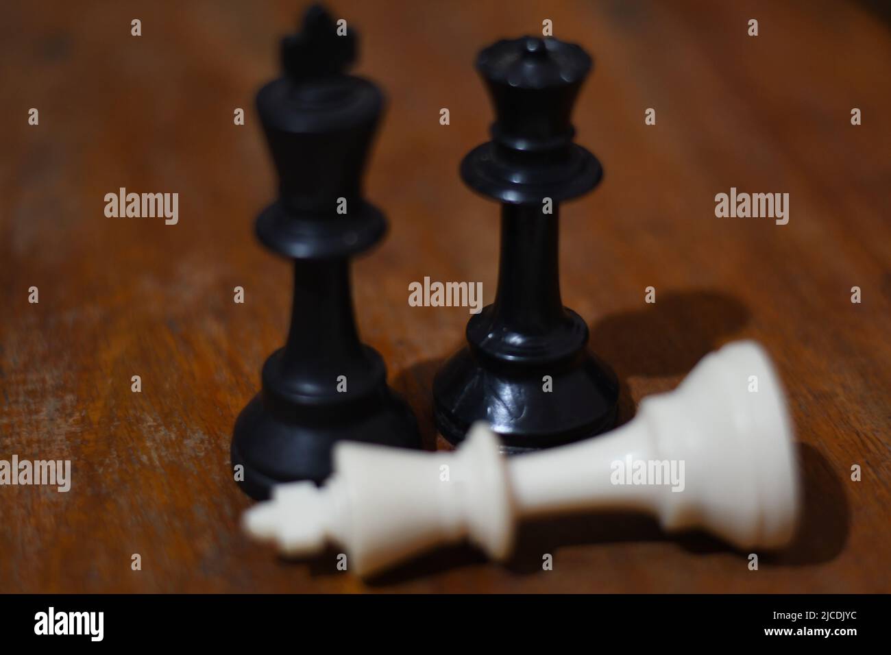 Two of the most powerful pillars in chess game have beaten the opposite ...