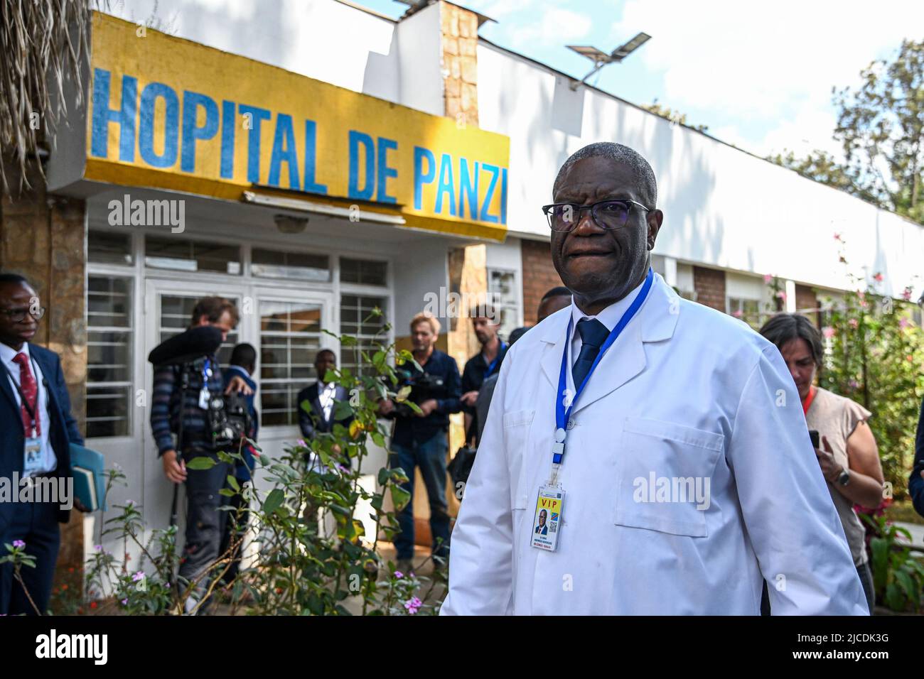 Bukavu, Republic of Congo, 12 June 2022, DRC Congo doctor Denis Mukwege ...