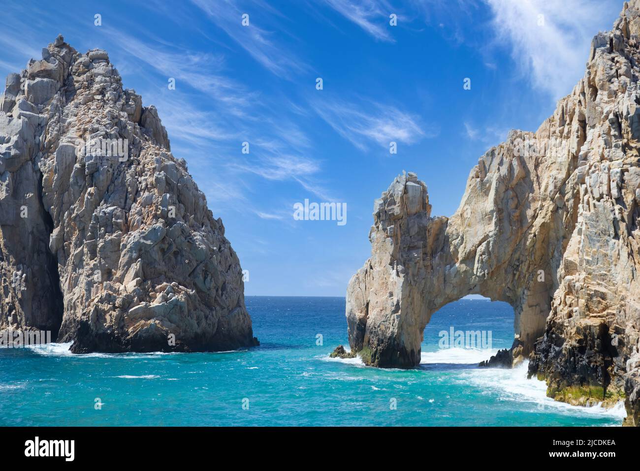 Mexico, Scenic landmark tourist destination Arch Cabo San Lucas, El ...