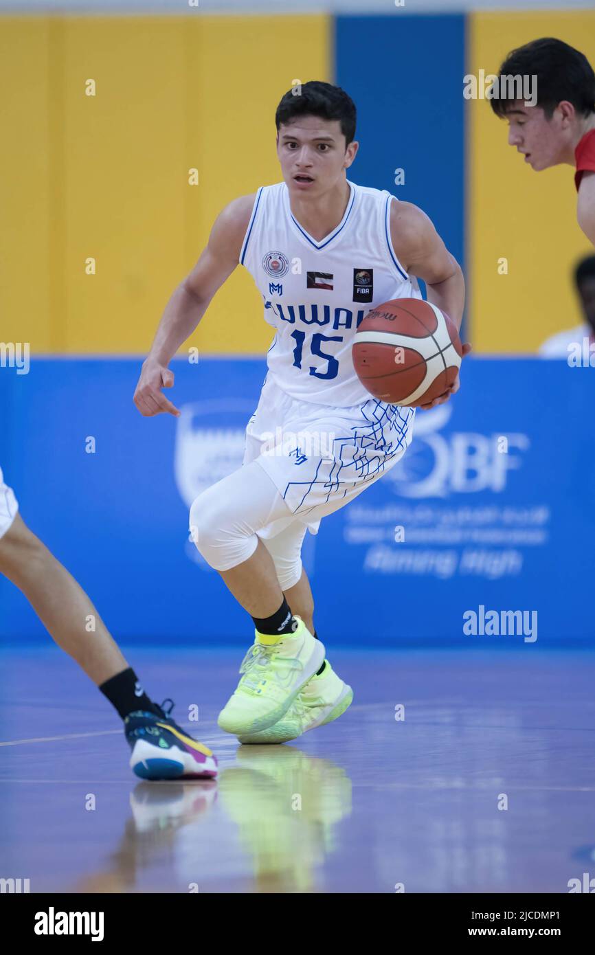 Doha, Qatar. 12th June, 2022. Hashim M B A Asadallah of Kuwait ...