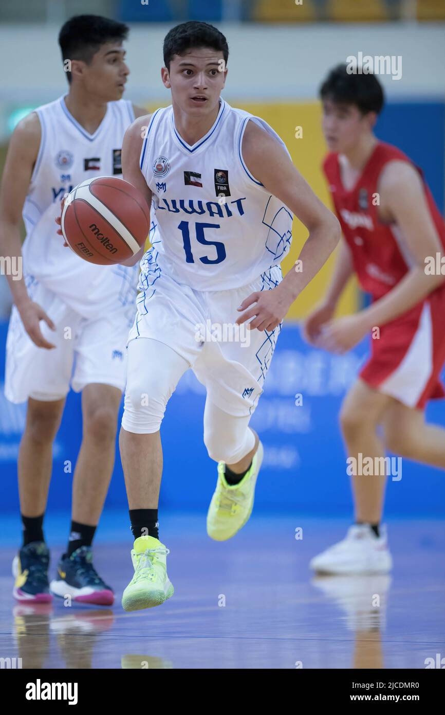 Doha, Qatar. 12th June, 2022. Hashim M B A Asadallah of Kuwait ...