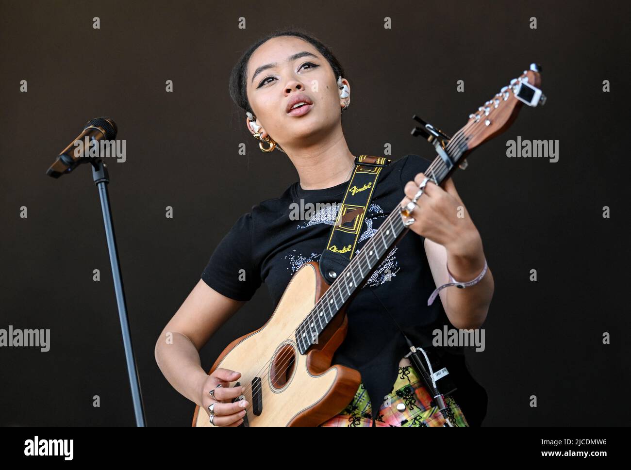 Berlin, Germany. 12th June, 2022. Singer Sarah Faith Griffiths "Griff ...