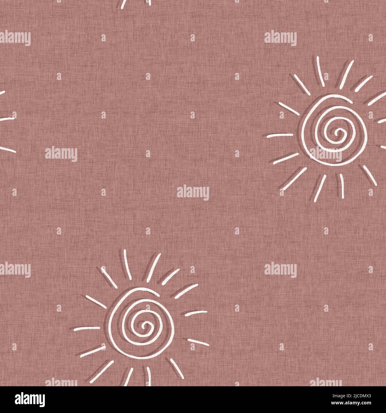 Calm newborn minimal sun seamless pattern. Gender neutral baby nursery ...
