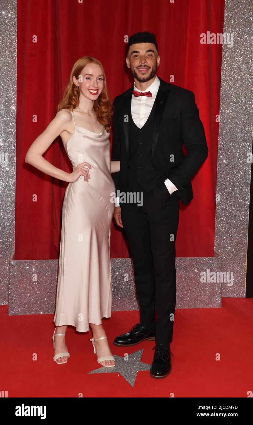 Jurell Carter arriving for the British Soap Awards 2022 at the Hackney ...