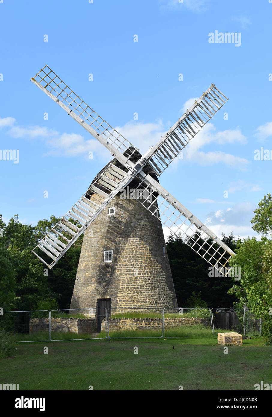 Bradwell Windmill in Milton Keynes. The windmill was built in 1805 and ...