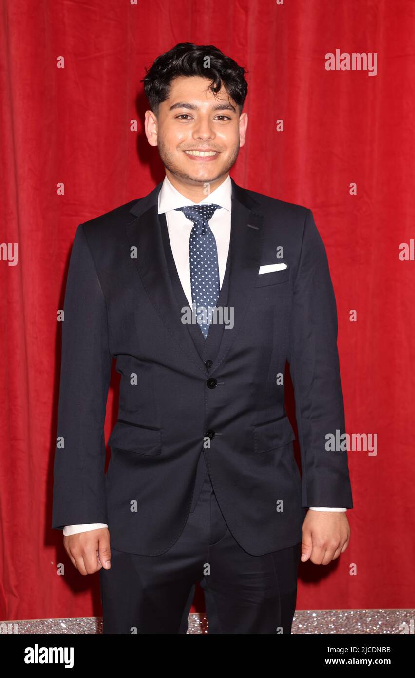 Adam Hussain attends the British Soap Awards 2022 at the Hackney Empire ...