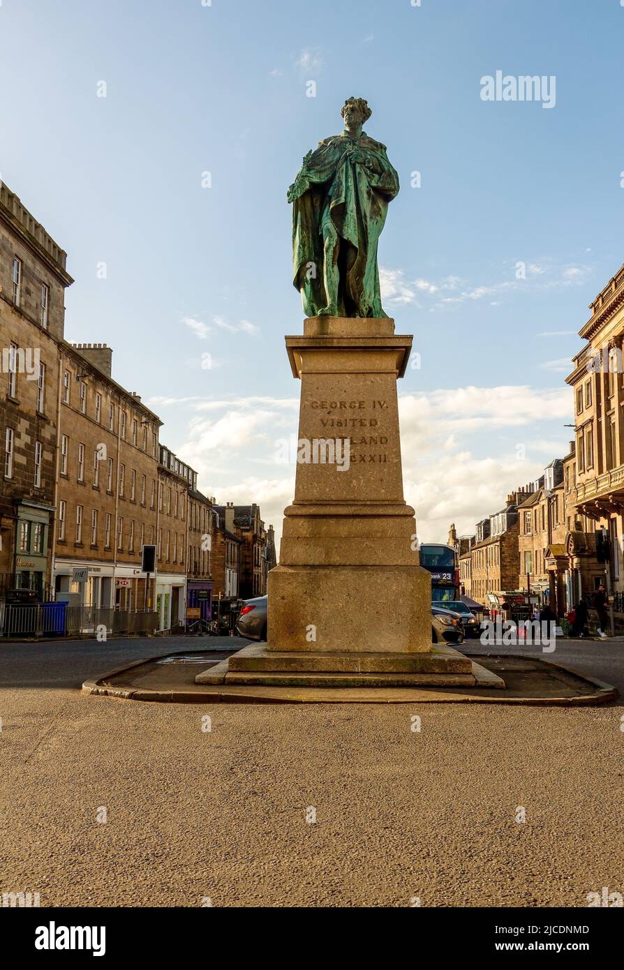 King George the IV Statue to commemorate his time on the throne ...