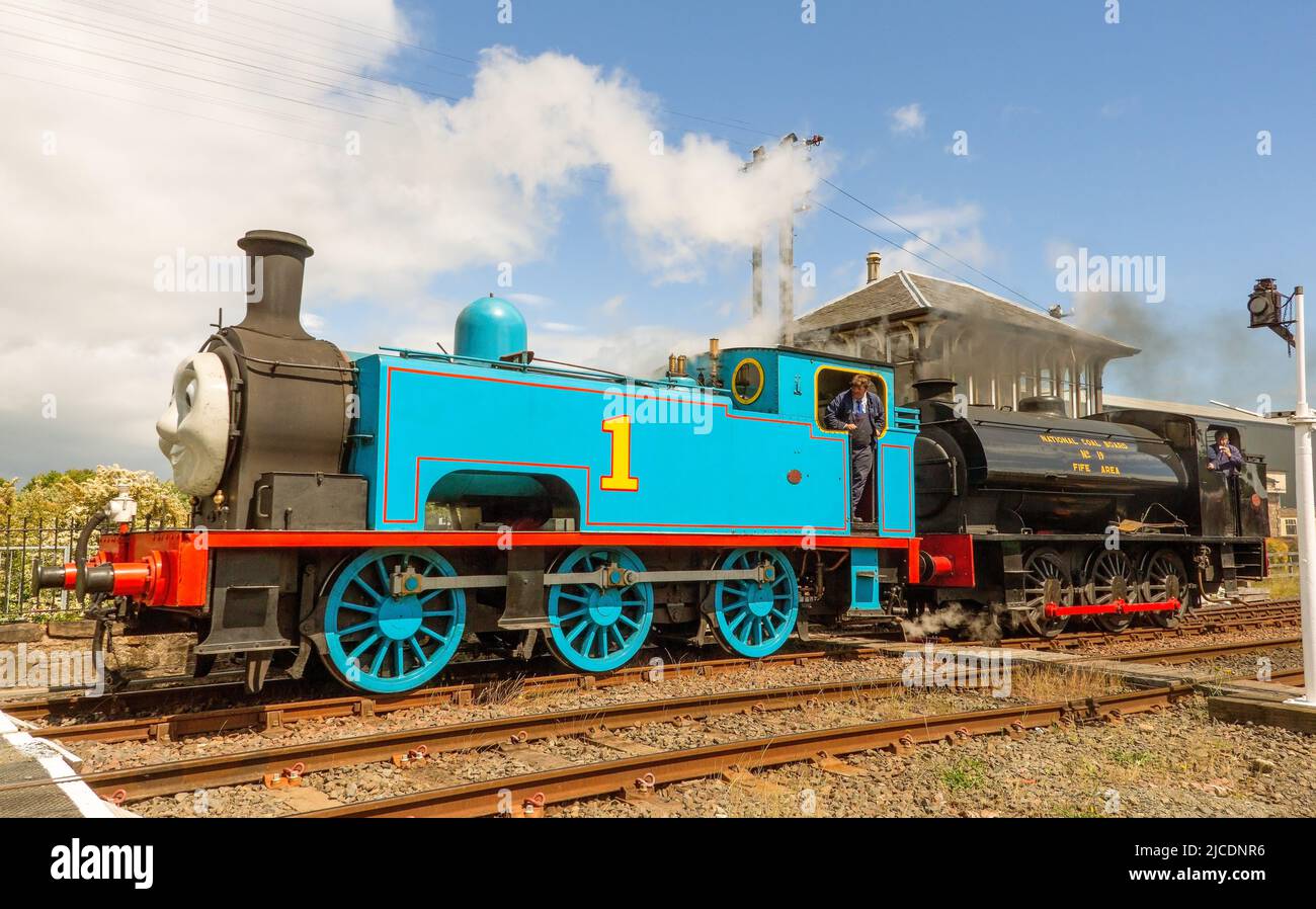 Thomas the Tank Engine at the Bo'ness and Kinneil Railway, Bo'ness ...