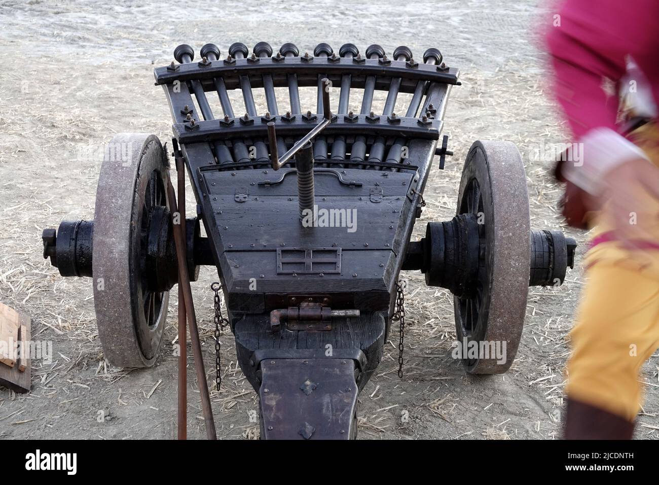 A Renaissance cannon faithful reconstruction of Leonardo da Vinci's ...