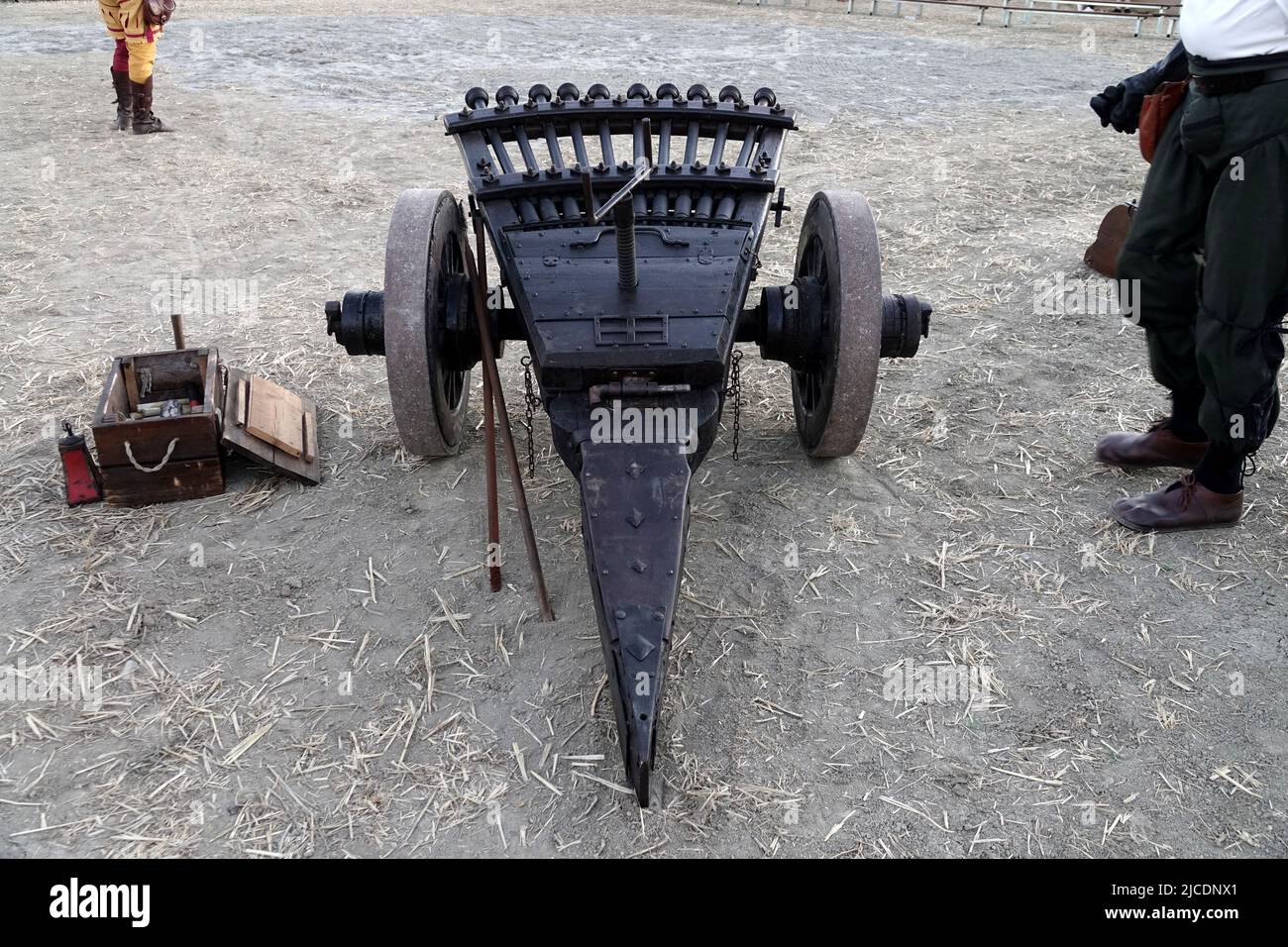 A Renaissance cannon faithful reconstruction of Leonardo da Vinci's ...